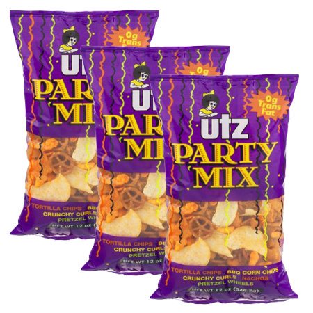 Utz Party Mix 12oz. Bag (3 Bags) - Walmart.com - Walmart.com