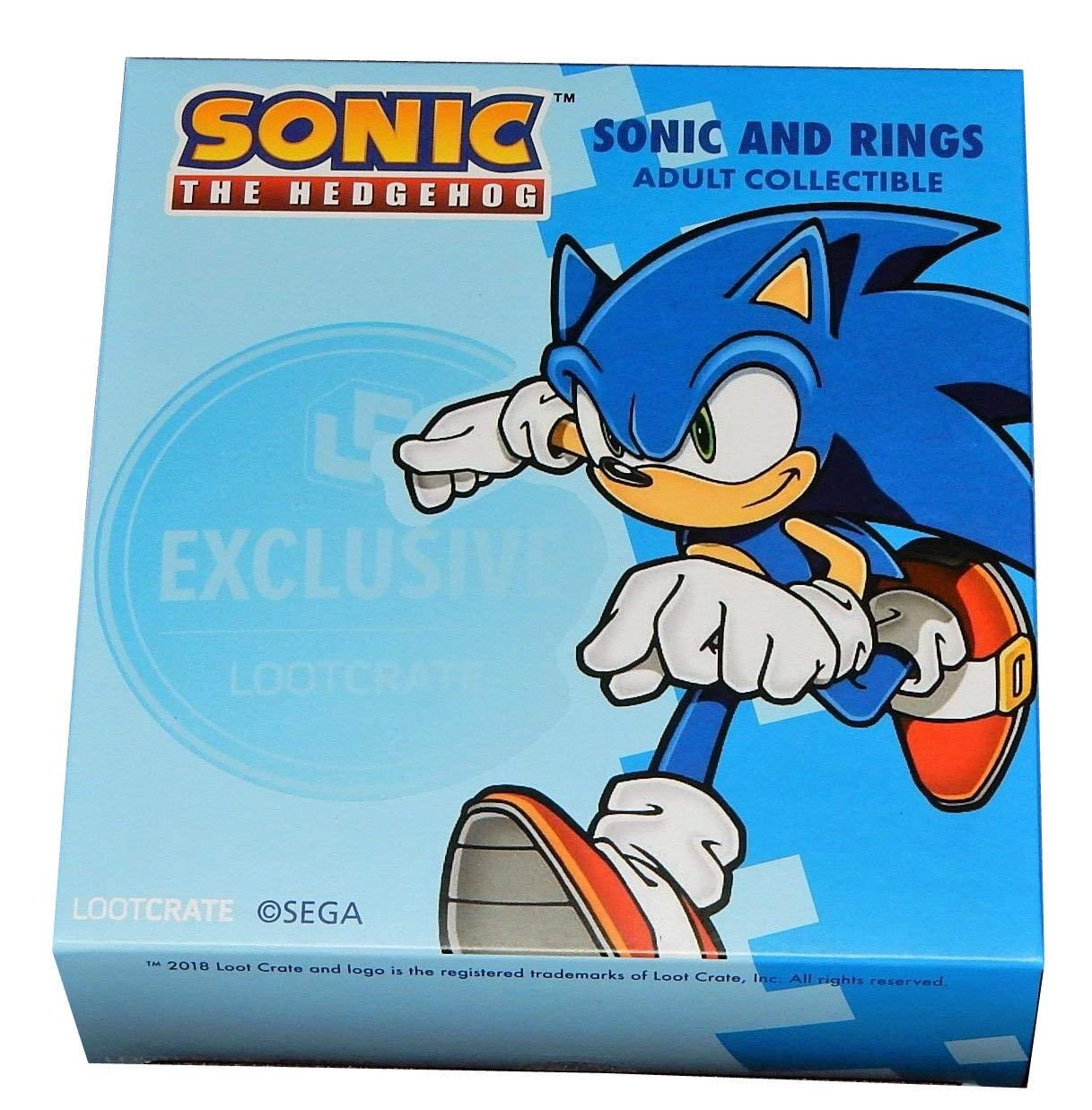 Sonic The Hedgehog Sonic And Rings Exclusive Loot Crate Adult ...