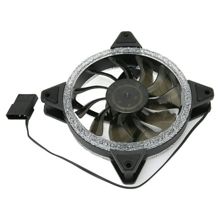 Computer Chassis Fan, Colorful Bright Light PC Case Fans Large Volume ...