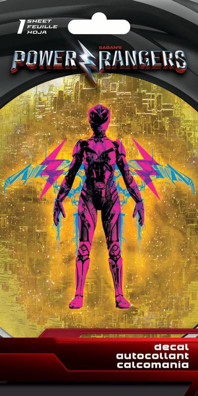 Power Rangers 4 Color Decal - 4 x 8 - Walmart.com