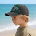 Bainana Washed Baseball Cap For Kids Letter Print Adjustable Toddler ...