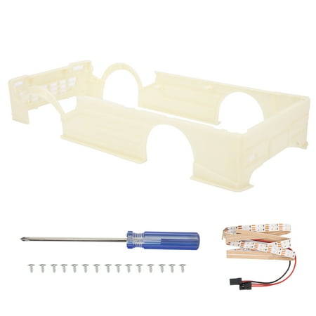 RC Wide Body Kit Large Surrounding Cover LED Light Modification Kits ...
