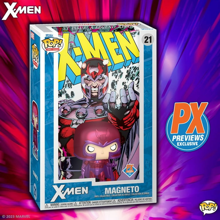 Funko Pop! X-Men #1 (1991) Magneto Comic Cover Vinyl Figure Funko Pop! X-Men #1 (1991) Magneto Comic Cover Vinyl Figure