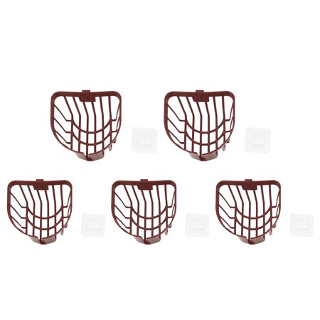 Tissue Roll,5pcs Hollow Tissue Box Adhesive Hanging Tissue Roll Toilet ...