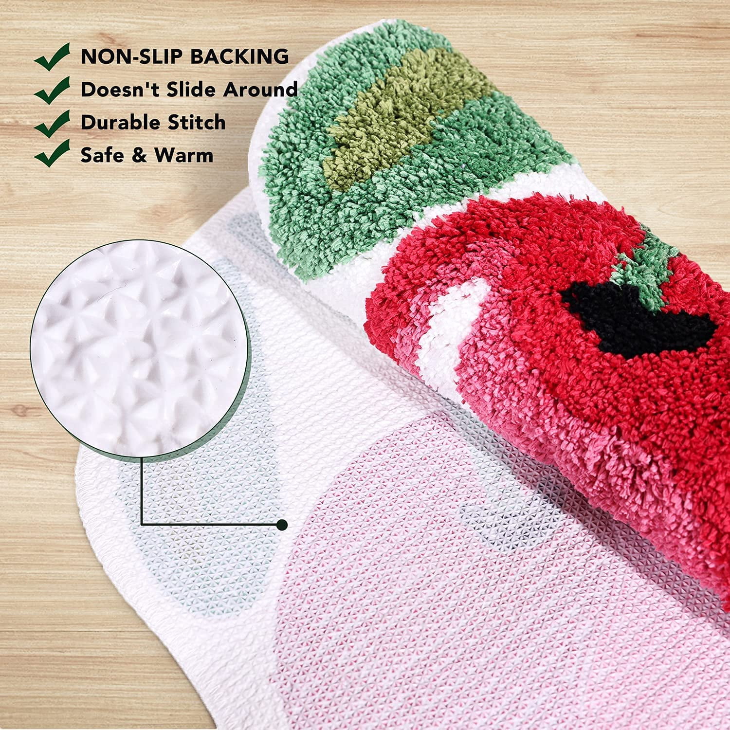 Funky bath mat store