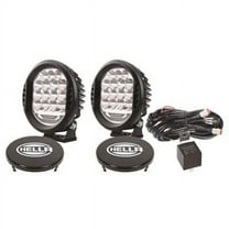 Hella H57-358117171 Value Fit 500 LEDs Driving Lights Kit - Black ...