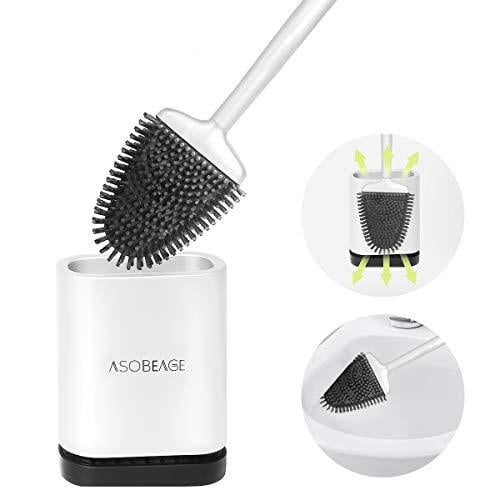 Click here for Asobeage Toilet Brush With Flexible Bristles  Sili... prices