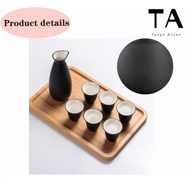 Traditional Japanese Pottery Hot Saki Set 11 - Walmart.com