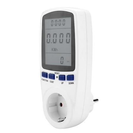 Domqga Power Meter Socket,Multifunction Smart Electric Energy Metering ...