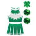 Aiihoo Women Schoolgirls Cheerleading Uniform Adult Crop Top Cheer ...