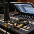 Professional XLR 3Pin Male To Female Microphone Cable Braided Nylon XLR ...