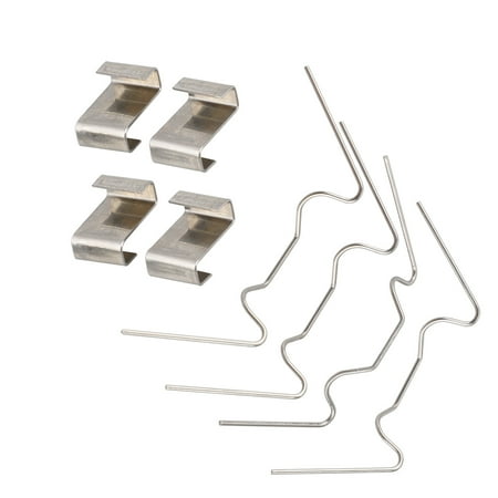 60 Pieces Stainless Steel W Type Greenhouse Glazing Clips, S Overlap ...