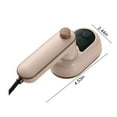 Upgrade Portable Mini Ironing Machine,180°Rotatable Handheld Steam Iron ...