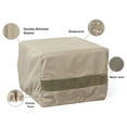 Ottoman Cover 24x24x18 - Waterproof Outdoor Furniture Cover, Square ...