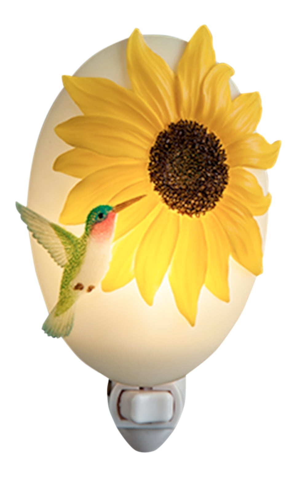Ibis & Orchid Hummingbird & Sunflower Night Light #50178 - Walmart.com