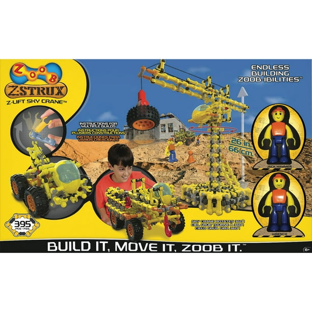 ZOOB Z-Strux Lift Sky Crane - Walmart.com