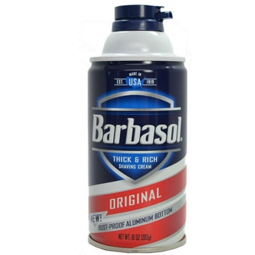 Barbasol Original Thick & Rich Shaving Cream for Men, 10 oz. - Walmart.com