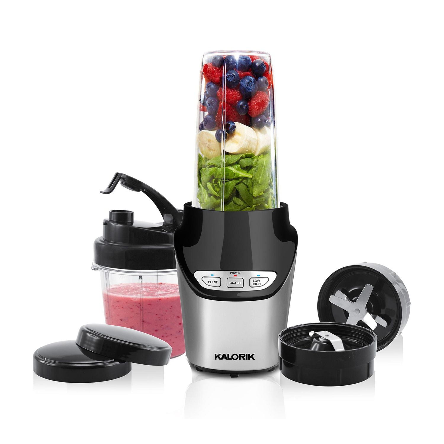 Click here for Kalorik 8-Piece Nutrition Blender Set Nbl 43216 Bk prices