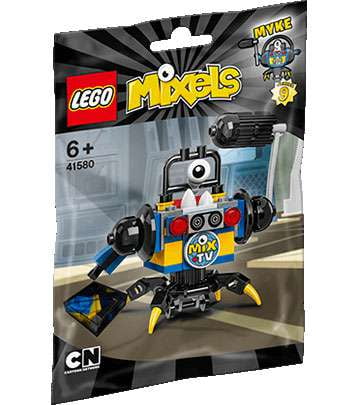 Pre-Owned LEGO Mixels 41580 Myke Building Kit (63 Piece) - Walmart.com