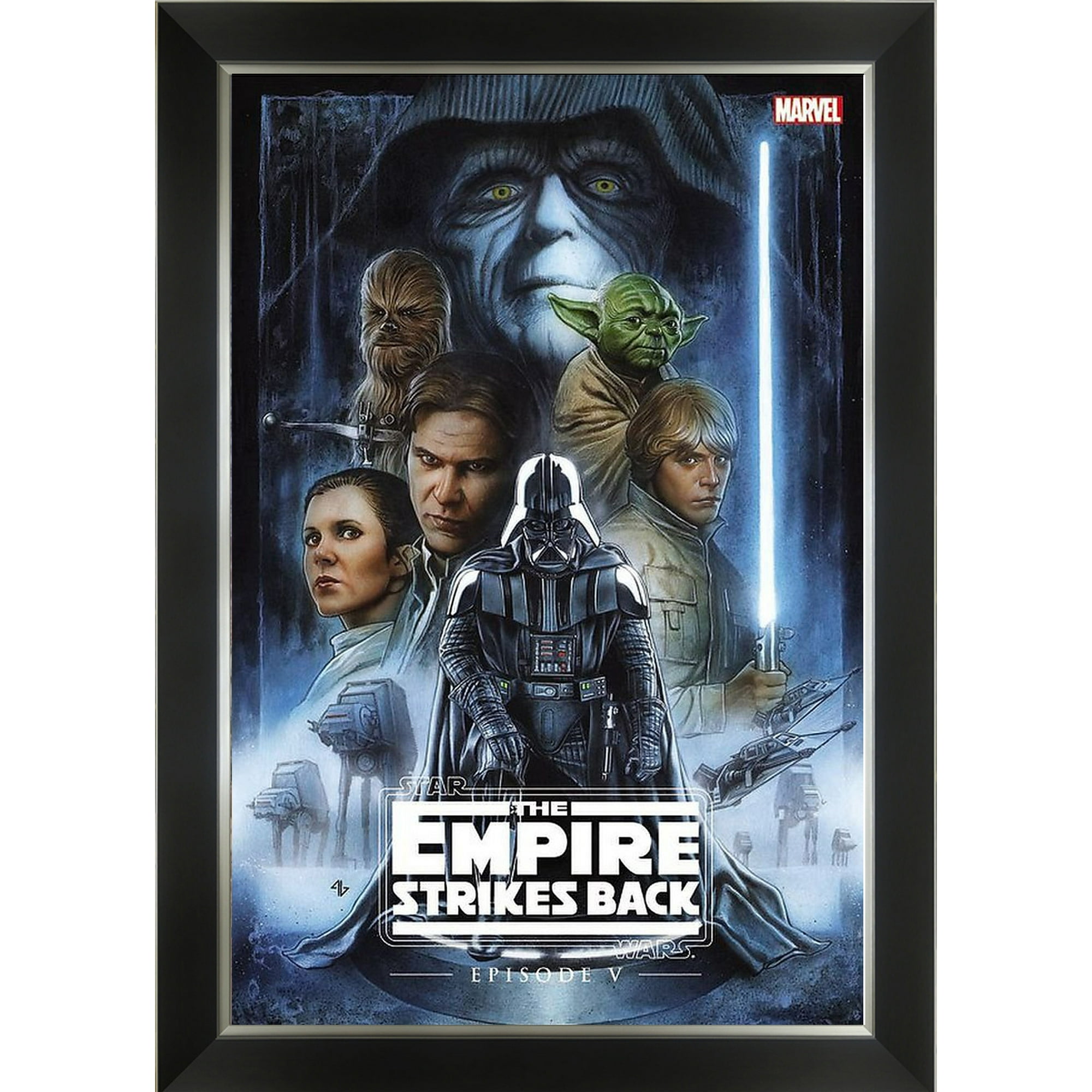 AUTOGRAPH AUTHENTIC Star Wars The Empire Strikes Back Comic Book Cover Art
