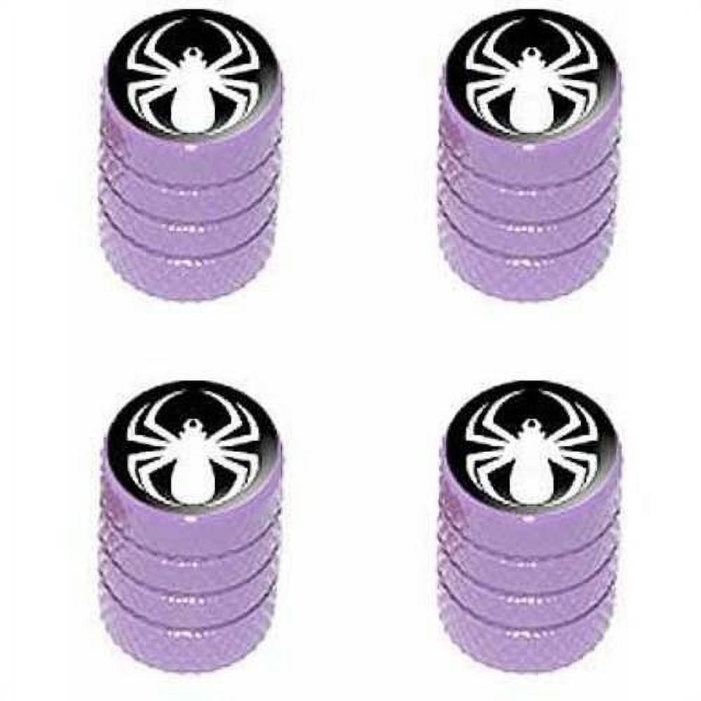 Spider White Spiderman Tire Rim Wheel Aluminum Valve Stem Caps ...