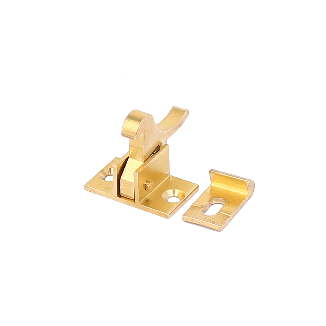 Home Windows Compression Spring Loaded Toggle Latch Catch Brass Tone ...