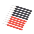 Test Probe Pin Red Black Diy Screw Connection Universal Multimeter Test