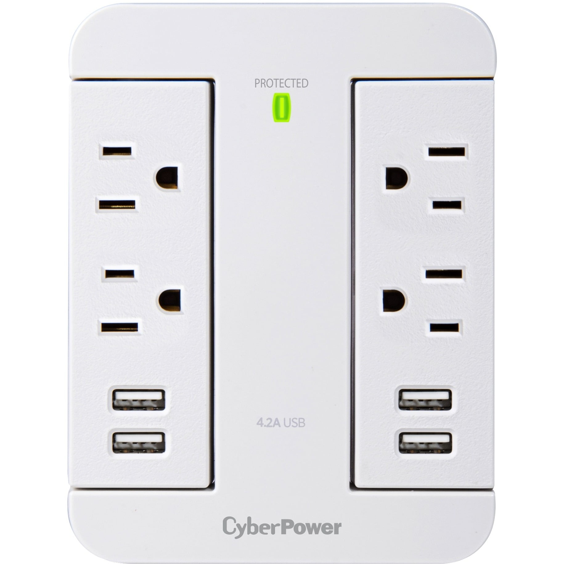 CyberPower Professional 4-Outlet Surge Suppressor/Protector - 4 x NEMA ...