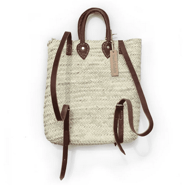 Straw Baskets Backpack V2 French Baskets - Walmart.com
