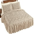 Collections Etc Textured Royal Medallion Chenille Bedspread - Walmart.com