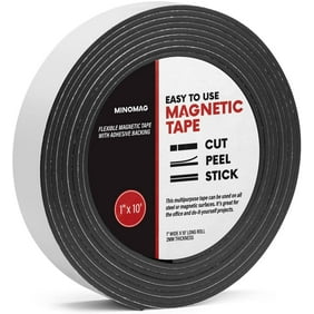MasterVision Magnetic Adhesive Tape, 0.50" x 50\' - Walmart.com