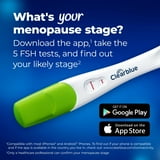 Clearblue Urine Menopause Stage Indicator, Feminine Hormone Test Kit, 5 ...