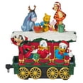Disney Mickey and Friends Animated Christmas Train Set with Lights and ...