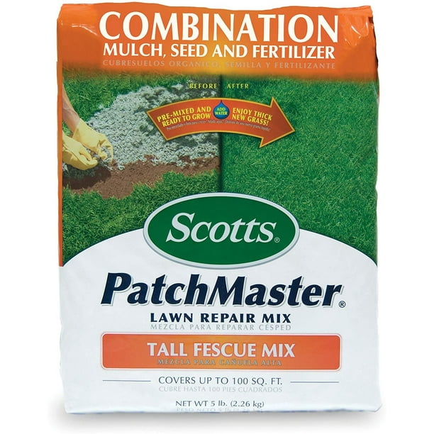 Scotts 14950 PatchMaster Tall Fescue 5-Pound Bag Older Model - Walmart.com