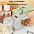 Automatic Electric Dumpling Maker Machine, 2-in-1 USB Rechargeable ...