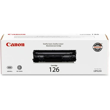 Canon 3483B001 (126) Black Toner, Laser Printer Cartridge - Walmart.com