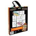 Smarts & Crafts Monster Mayhem Coloring Cards Craft Kit (37 Pieces ...