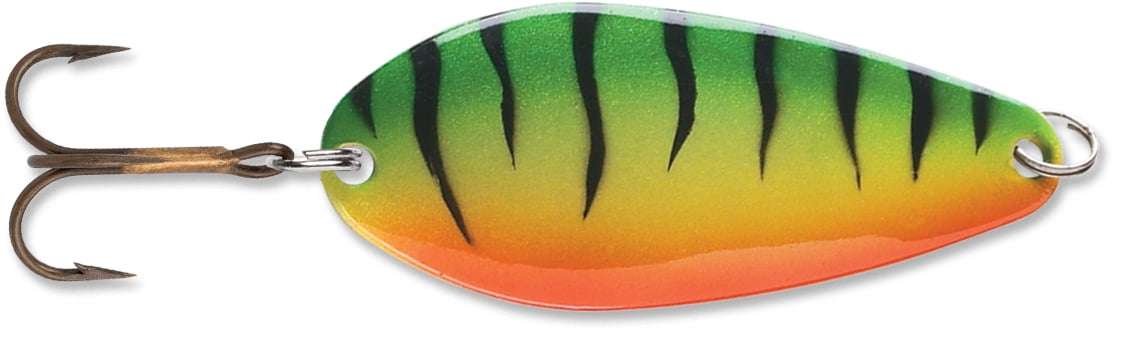 Blue Fox Strobe Spoon Fishing Lure 1/4oz Firetiger - Walmart.com