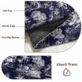 Blue Elephant Area Rugs 5'x8', Washable Small Throw Rugs for Classroom ...