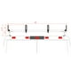 Vantech Heavy Duty 3 Bar Steel Ladder Roof Rack, Fits RAM ProMaster Low ...