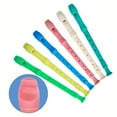 chengsi Vibrant Color Options 8 Hole Plastic Recorder Flute Woodwind ...