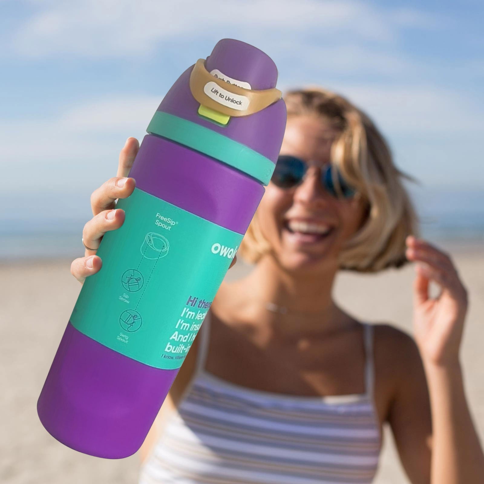 Click here for Iodue Glass & bottle Kids Freesip Insulated Stainl... prices