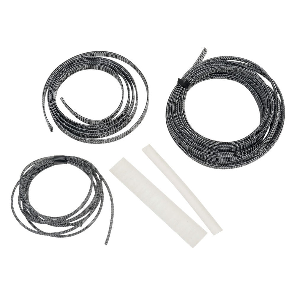 Baron Cable, Hose and Wire Dress-Up Kit Chrome (BA-8200M) - Walmart.com