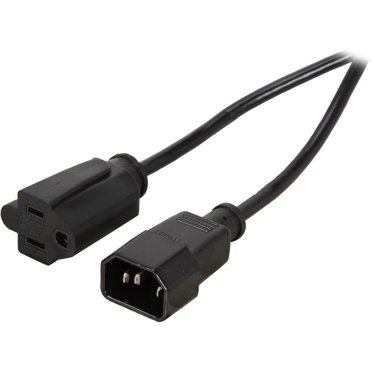 Dell Universal 3-Prong PC Power Cable, Standard US Outlet for Computers ...