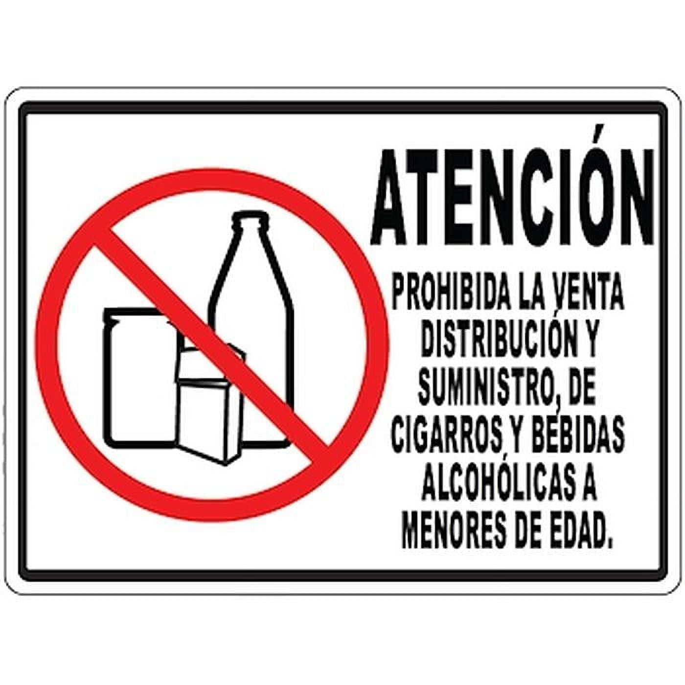 Señalamiento de Estireno Calibre 40 Señalamientos Prohibitivos 30x40 cm ...