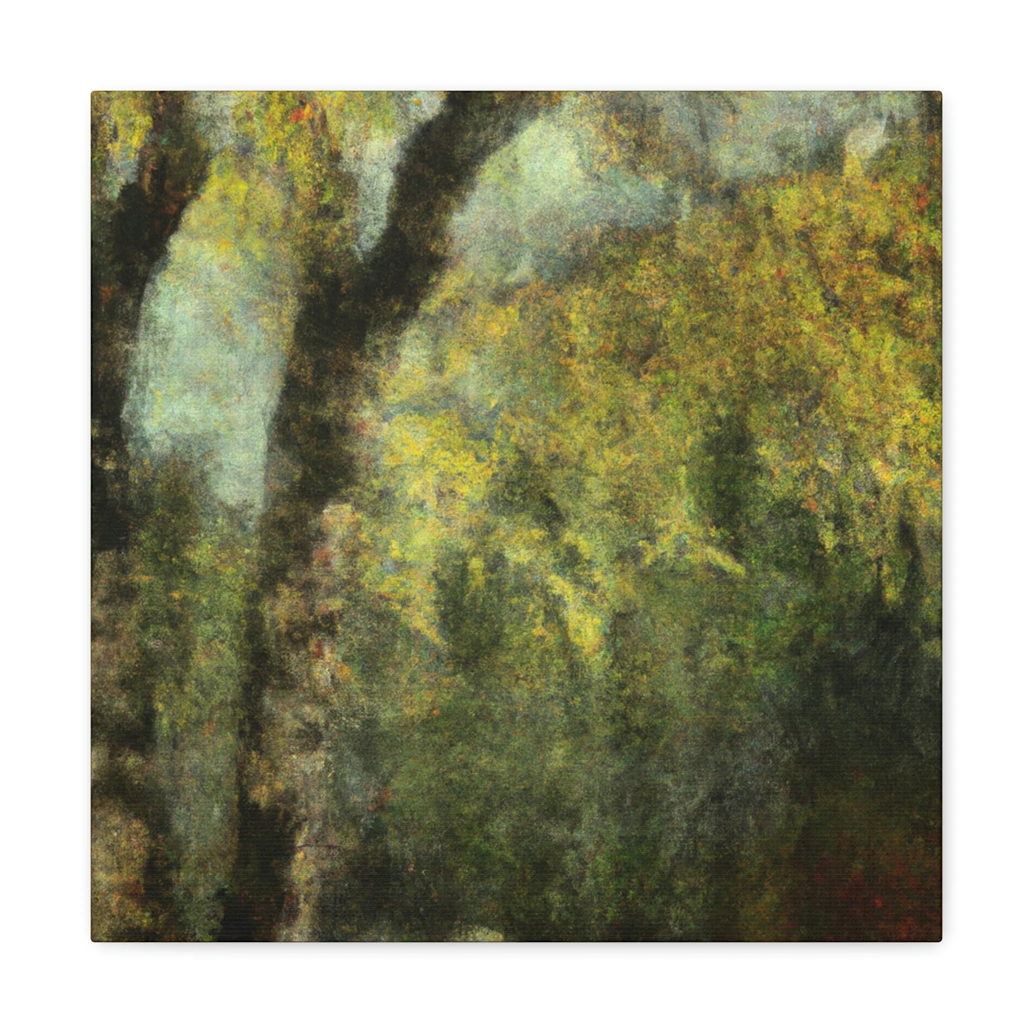 Elm in Expressionism - Canvas - Walmart.com
