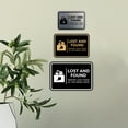 Signs ByLITA Classic Framed Lost and Found Report Lost Items at the ...