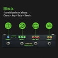 Sonicake Electric Guitar Multi Effects Pedal with Rock Stage Distortion ...