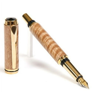 Baron Fountain Pen - Red Maple Burl - Walmart.com