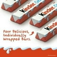 Kinder Chocolate, 4 Bars, Milk Chocolate Bar with Creamy Milky Filling ...